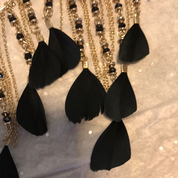 Jewelry | Gold Feather Hoops | Poshmark